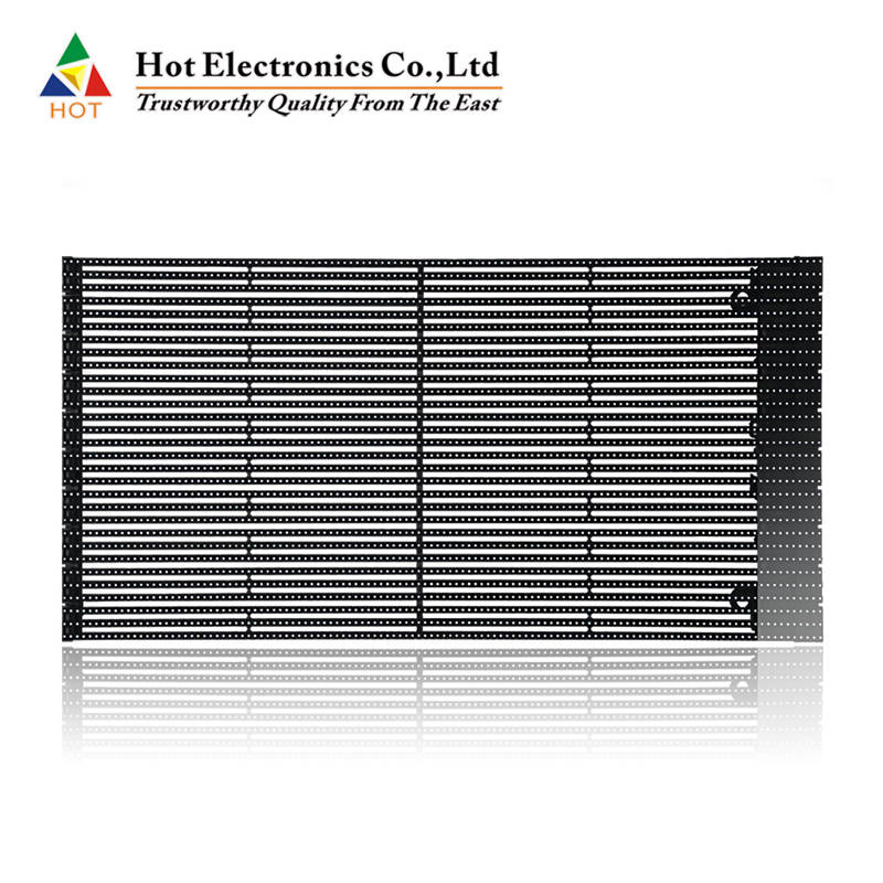 China OEM China Outdoor Perimeter Screen - Outdoor Mesh led Display ...